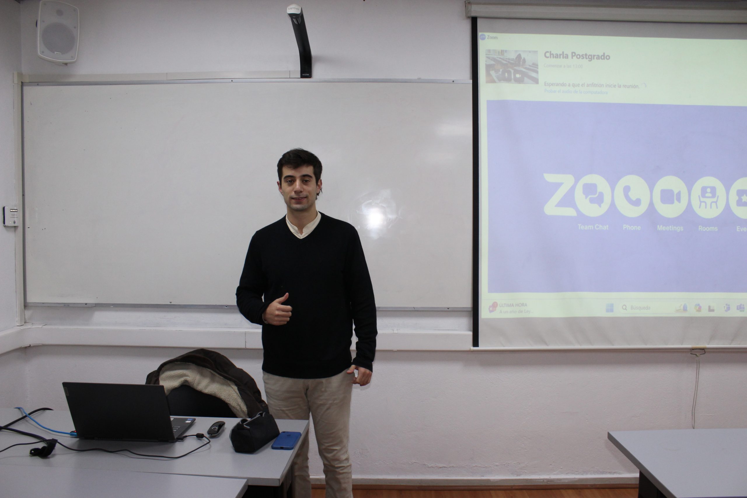 Charla de postgrado - DEPARTAMENTO DE INGENIERÍA ELÉCTRICA