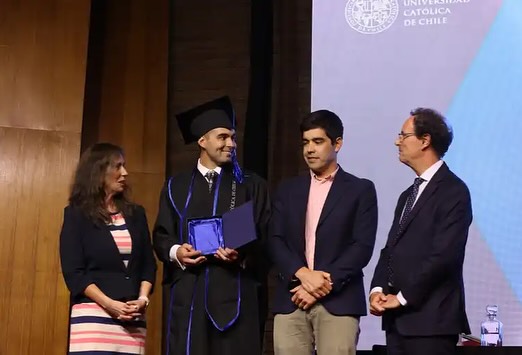 Pablo Martín Poblete Durruty recibe el Premio de Excelencia en Tesis ...
