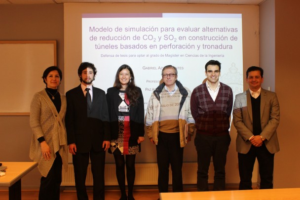 Defensa de tesis de nuestro alumno de postgrado Gabriel Azúa ...