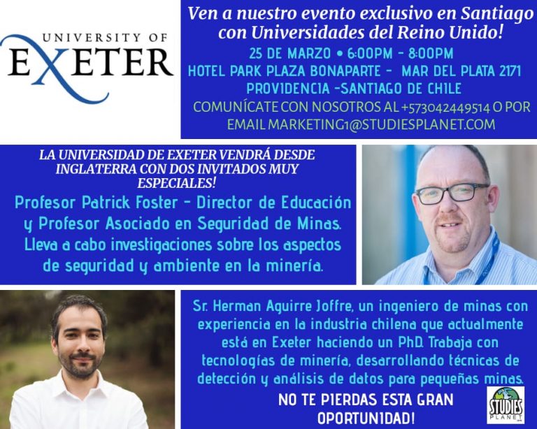 Universidad de Exeter, en Santiago de Chile - Departamento de ...