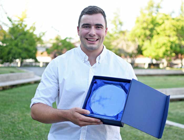 El mejor de los mejores: Lucas Nervi es reconocido en premiación de ...