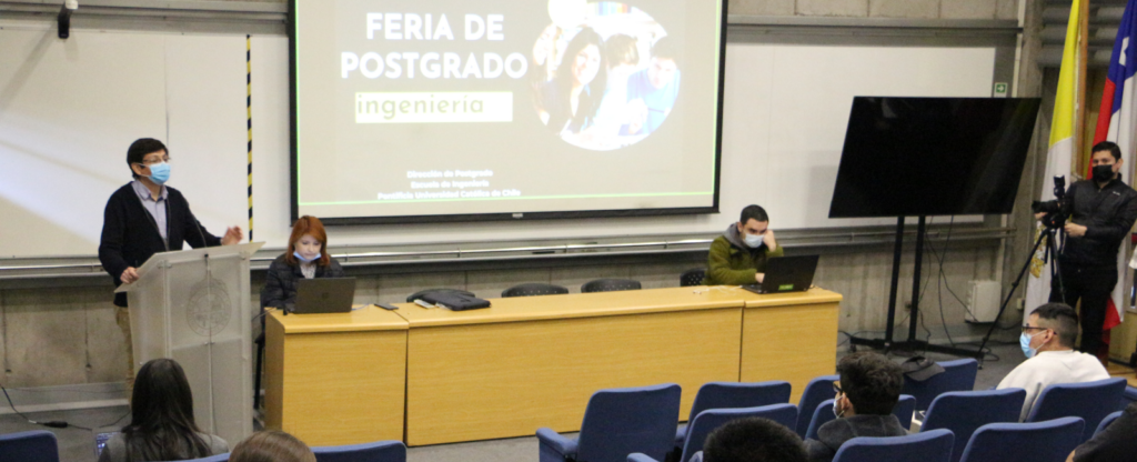 Con éxito se llevó a cabo la Feria de Postgrado 2022 | Ingeniería UC